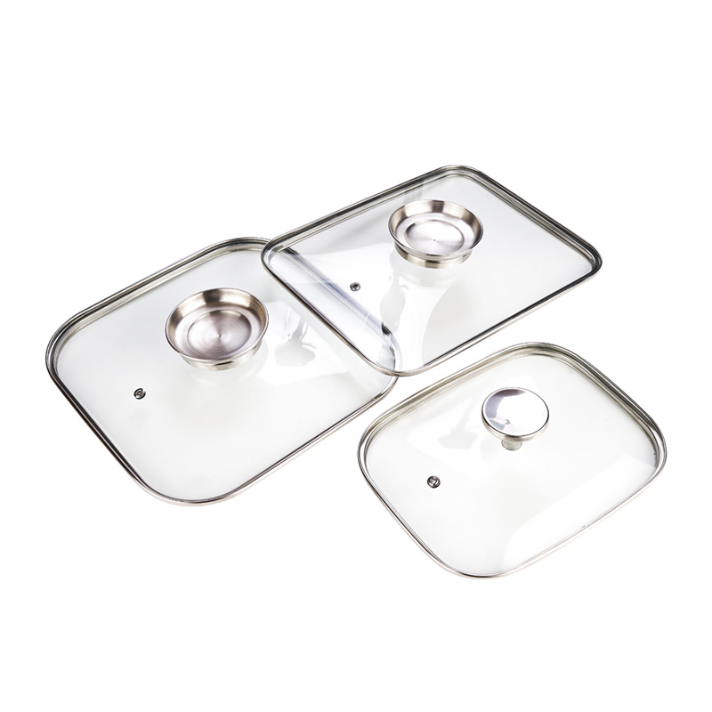 China Square Tempered S.S Glass Lid Manufacturer and Supplier | Xianghai